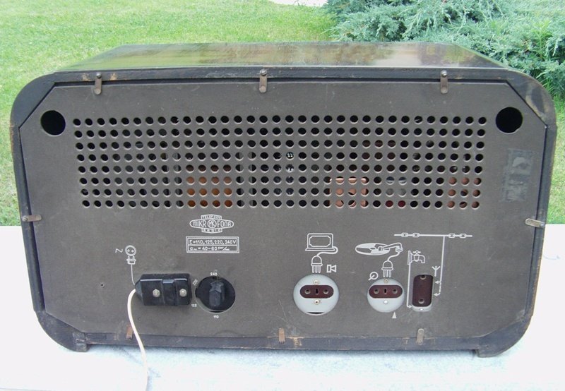 Mikrofona - Československé historické radiopřijímače Tesla